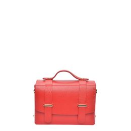 Luisa Vannini Rot Rindsledertasche