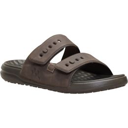 HEYDUDE Wave 2 Strap Polyurethan Herren Sandalen Major Braun