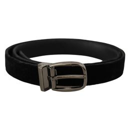 Dolce & Gabbana Samtg&uuml;rtel Schwarz