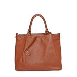 Luisa Vannini Braun Rindsledertasche