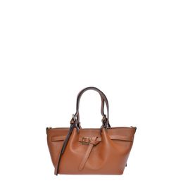 Luisa Vannini Braun Rindsledertasche