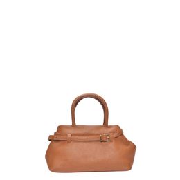 Luisa Vannini Braun Rindsledertasche