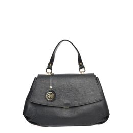 Roberta M Schwarz Rindsledertasche