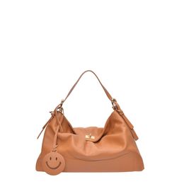 Luisa Vannini Braun Rindsledertasche
