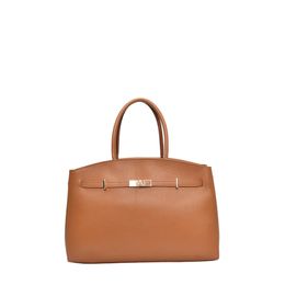 Anna Luchini Braun Rindsledertasche