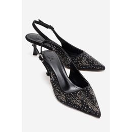 Nella Verzierter Slingback Spitzer Zehenbereich Pumps (Damen)