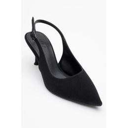 Caisa Slingback Pumps mit Spitzer Zehenpartie