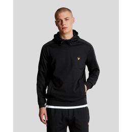 Lyle & Scott Lyle & Scott Herren Sporttaschen Hoodie mit Markenlogo in Jet Black
