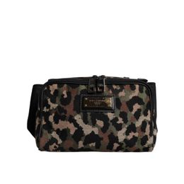 Dolce & Gabbana Dolce & Gabbana Mehrfarbiges Leoparden DG Logo G&uuml;rtel H&uuml;fttasche Bag