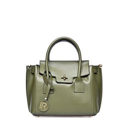Isabella Rhea Gr&uuml;n Rindsledertasche