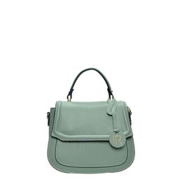 Isabella Rhea Gr&uuml;n Rindsledertasche