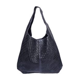 Luisa Vannini BLAU Rindsledertasche
