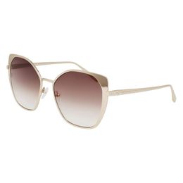 Longchamp Gold Metall Sonnenbrille