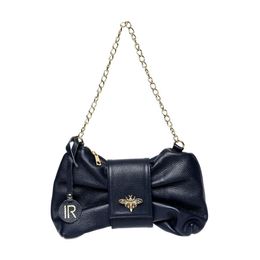 Isabella Rhea Blau Rindsledertasche