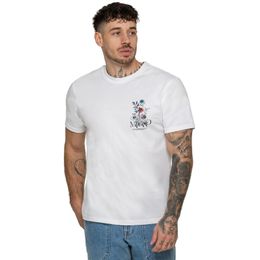Enzo Milano | Herren T-Shirt mit floralem Grafikdruck