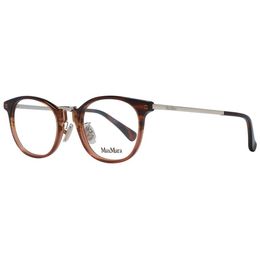 MaxMara Mm1422v Runde Brille Braun Havana