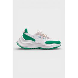 Casablanca Atlantis Sneaker Wei&szlig; Gr&uuml;n Schuhe