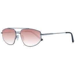 Graue Metallsonnenbrille