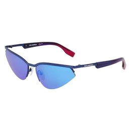 K by KARL LAGERFELD Blaue Metallsonnenbrille