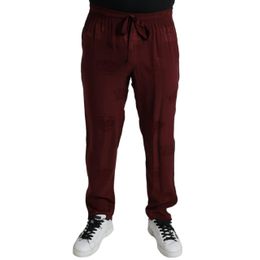 Dolce & Gabbana Kronen Druck Freizeit-Hosen