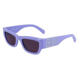 K by KARL LAGERFELD Lila injizierte Sonnenbrille