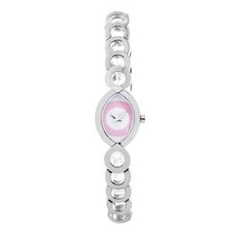 Chronotech Ovale Rosa Zifferblatt Armbanduhr 7313s01mac