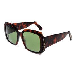 Gcds Sonnenbrille Schildkr&ouml;tenmuster Gr&uuml;n