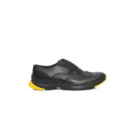 Cerruti 1881 Graues Rindsleder Herren-Oxford-Schuh