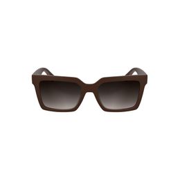 Calvin Klein Rote Biobasierte Stoff Damen Sonnenbrille