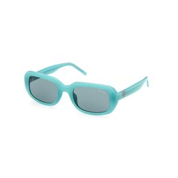 Guess Braune Eingepr&auml;gte Sonnenbrille