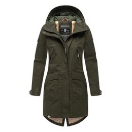 Navahoo Damen Parka Pfefferschote &ndash; Leicht, Stylisch & Funktional