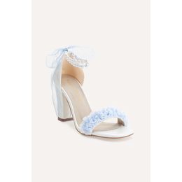 Michelle Lace Bridal Sandalen with Pearls (Women)