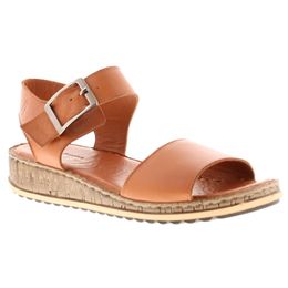 Hush Puppies Ellie Damen Sandalen Aus Leder In Tan