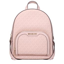 Michael Kors Rosa Stoff-Rucksack
