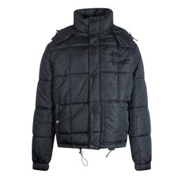 Off-White Steppjacke in Schwarz