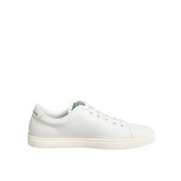 Dolce & Gabbana Dolce & Gabbana Wei&szlig;e Leder Schuhe mit Rosenstickerei im Low-Top-Stil