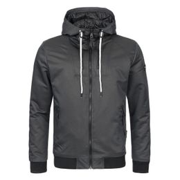 Navahoo Herren Jacke B623 &ndash; Stylische &Uuml;bergangsjacke mit Fleece-Taschen & Wasserabweisendem Material