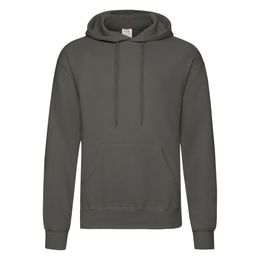 Fruit of the Loom - "Classic" Sweatshirt mit Kapuze f&uuml;r Herren/Damen Unisex (Hellgrau)