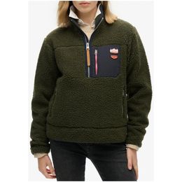 Superdry Sherpa Pullover Mit Halbzip und Tasche