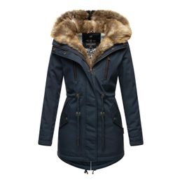 Navahoo Damen Winterjacke Diamond &ndash; Warm, Edel & Mit Teddyfell