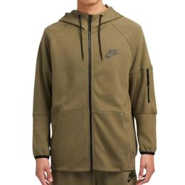 Nike - Hoodie mit durchgehendem Rei&szlig;verschluss f&uuml;r Herren (Khakigr&uuml;n)