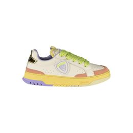Blauer Wei&szlig;e Polyurethan Damen Sneaker