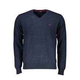 Harmont & Blaine V-Ausschnitt Pullover Marineblau
