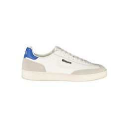 Blauer Wei&szlig;e Polyurethan Herren Sneaker