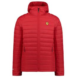 Quilted Jacket von Ferrari in der farbe Rot und in gr&ouml;&szlig;e M.