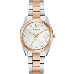 Bulova Surveyor Mehrfarbig Damen Armbanduhr 98P207