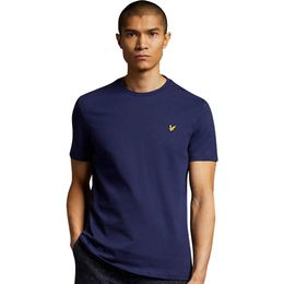 Lyle & Scott Lyle & Scott Einfarbiges T-Shirt in Marineblau