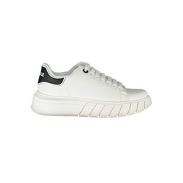 Gaelle Paris Wei&szlig;e Polyurethan Damen Sneaker