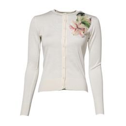 Dolce & Gabbana Blumenschmuck Cardigan
