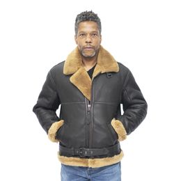 Herren RAF-Fliegerjacke aus Schafsleder &ndash; Colchester